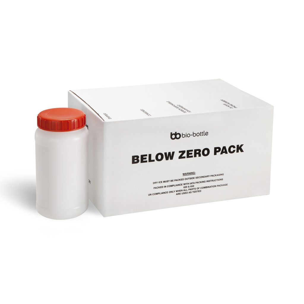 below-zero Complete with Orange bio-bottle - Bio-Bottle®